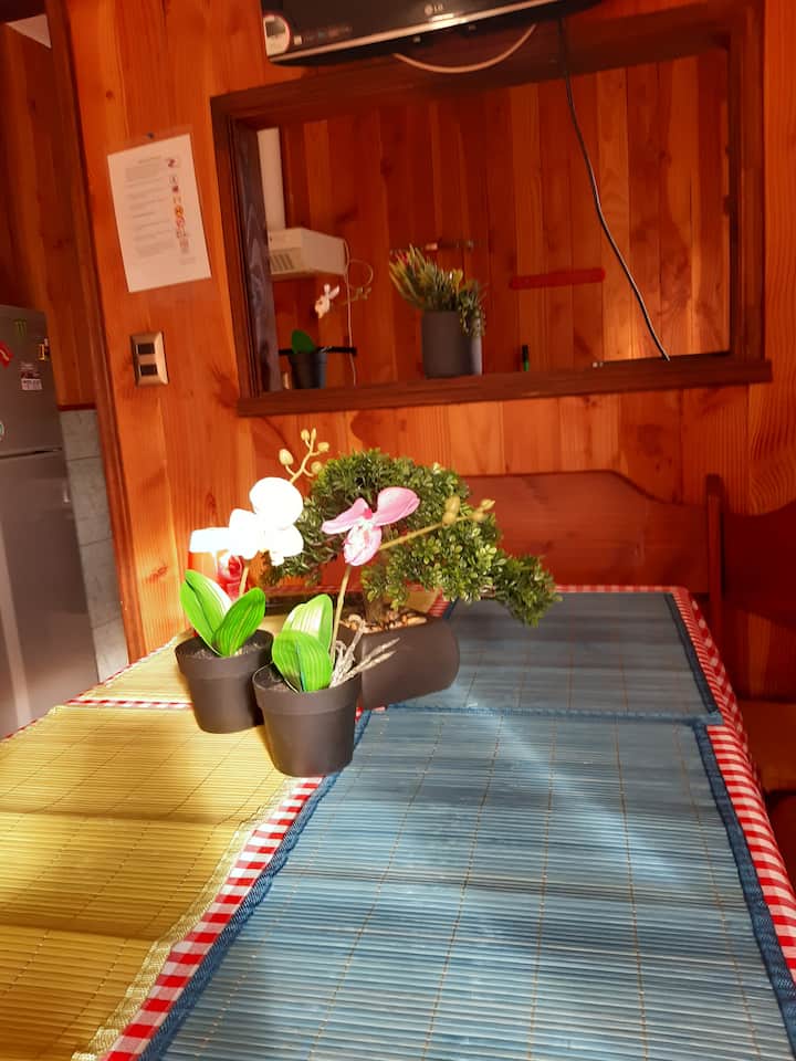 Cabaña 2 Los Pelúes Isla Teja, Valdivia - Valdivia