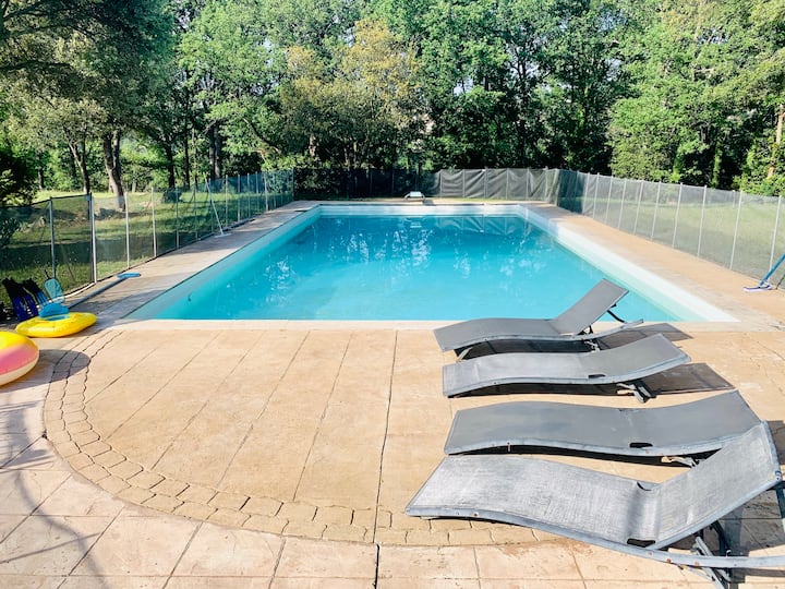 Unique Secluded 1-bedroom Apartment W/ Pool - Fayence