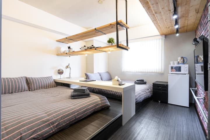 5 Mins To Mrt Zhongxiao Fuxing, Studio For Four - Xinyi District