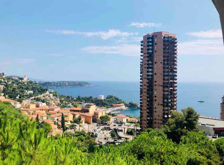 Over Monaco, Sea View&pool - Roquebrune-Cap-Martin