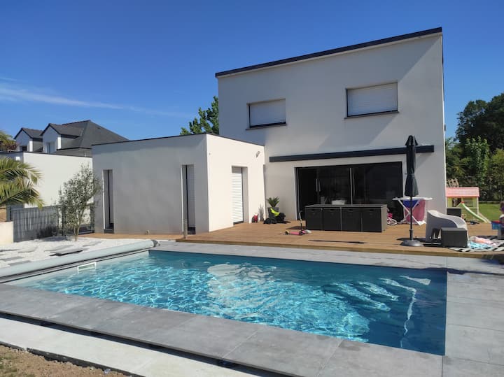 Maison Proche Golfe Du Morbihan Avec Piscine - Vannes