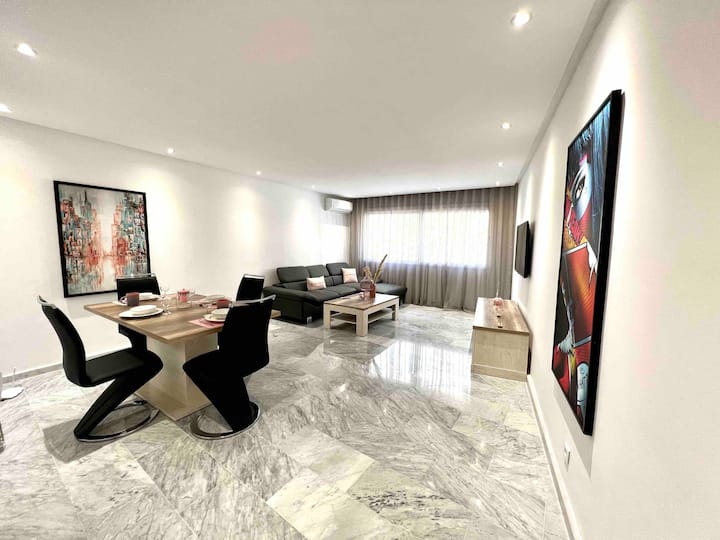 Gauthier Living 02 | 2 Bedrooms • A/c • Balcony - Casablanca