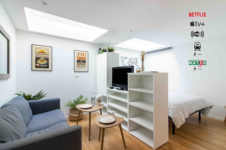 Studio Calme Et Lumineux - Lille