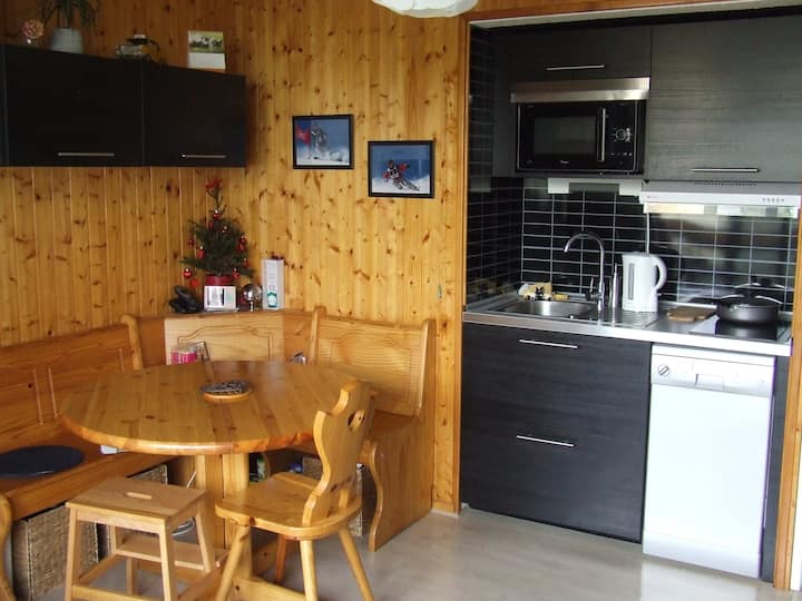 6pers Centre Station Le Corbier, Balcon Vue Pistes - Le Corbier