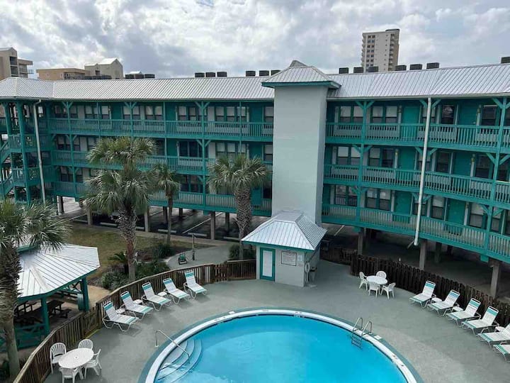 Family Friendly 2 Br/2 Ba W/pool, Steps To Beach! - Tibet