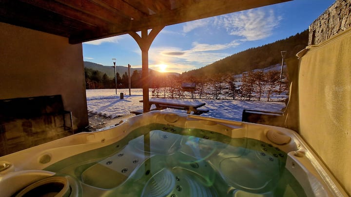 Le Mistral - Duplex 2, 3 Ou 4 Chambres, Jacuzzi - La Bresse