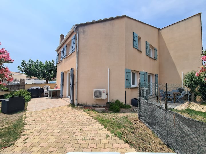 2 Maisons Mitoyennes Avec Extérieur - Valras-Plage