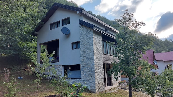 Kuća Utopljena U Zeleni Raj Sa žUborom Rijeke - Montenegro