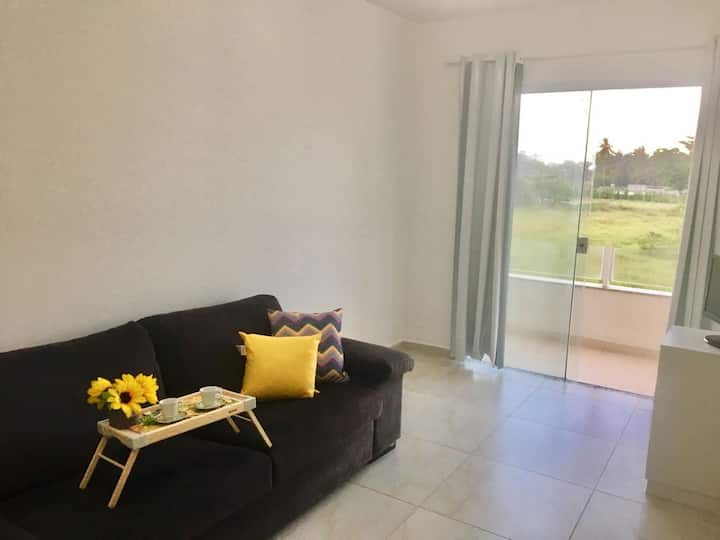 Pé Na Areia Em Condomínio Fechado. Apart 2/4. - Ilhéus