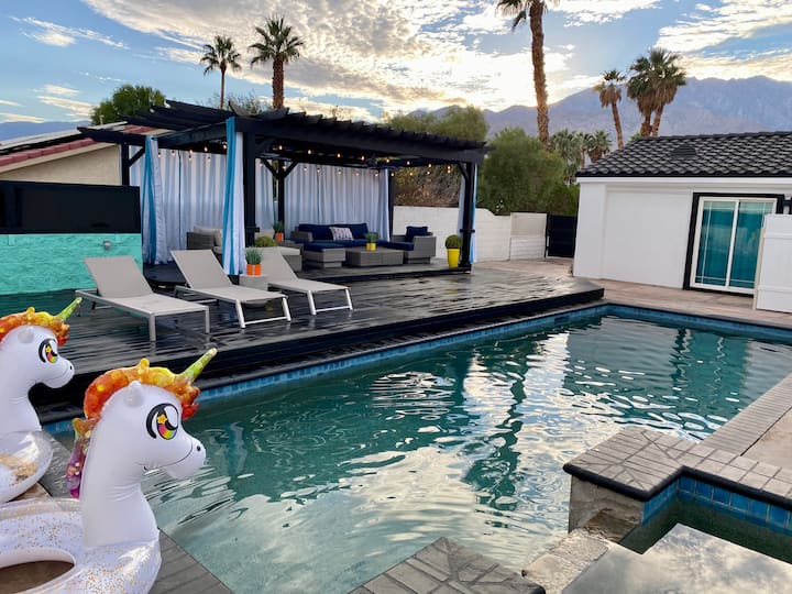 Lux 4bed Plusoffice Palmsprings Pool/jacuzzi House - Palm Springs, CA