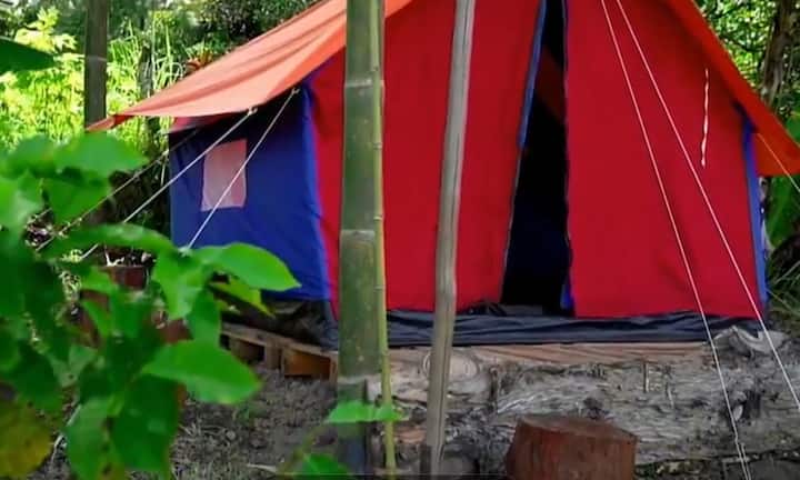 Gallito Torres Camping Familiar Con Carpa - La Vega