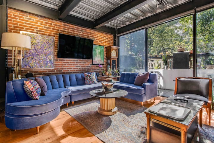 Condesa | Private Balcony Cozy 1bdrm | Park España - Mexico City