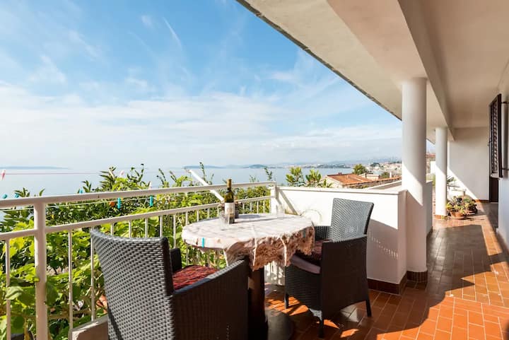 2 Adjacent Apartments W/ Sea Access And View - Croatia