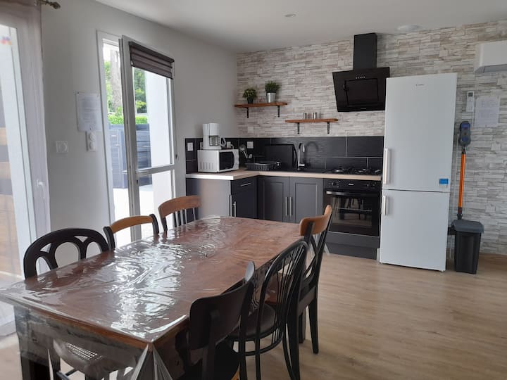 Maison Le Rocher Longeville Sur Mer - Plage des Conches