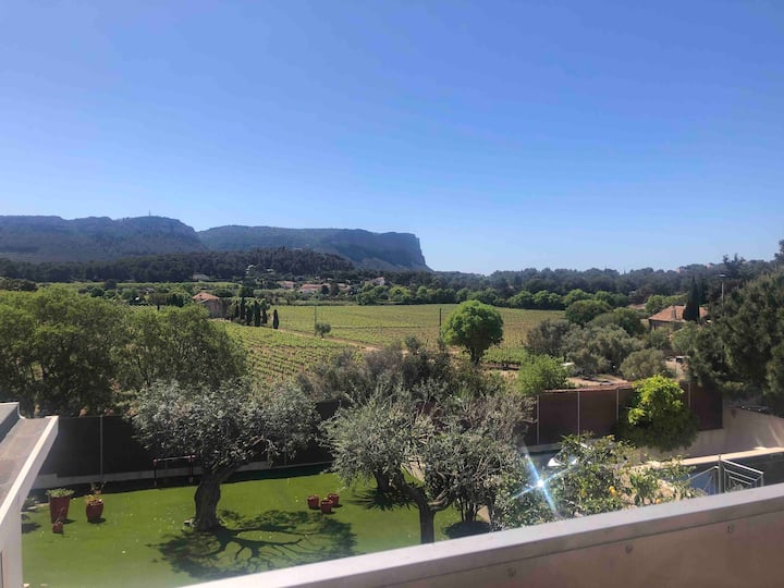 K6holidays-t4 De 105 M2 +Terrasse 65 M2 + Parking - Cassis