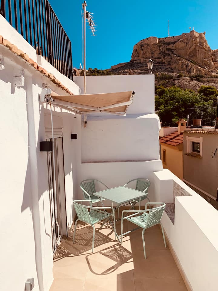Casa En Centro Histórico+terraza+vistas - Alicante