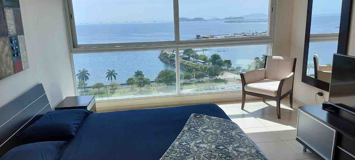 Apto Full Amoblado, Vista Al Mar, Serv. Incluidos - Panama City