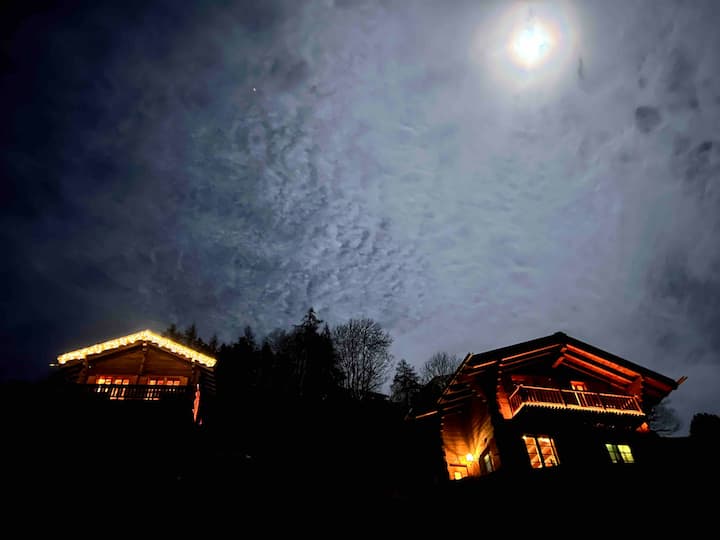 Chalet Confortable Avec Une Belle Vue - Zinal