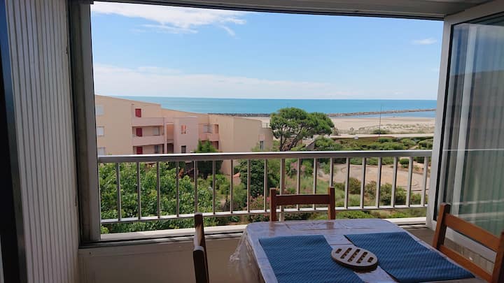 Studio Avec Vue Mer Imprenable à Sète La Corniche - Sète