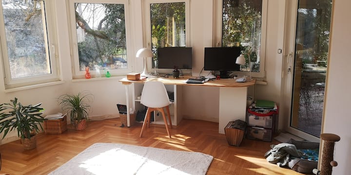 Chambre Double Dans Maison Avec Piscine - Eguisheim