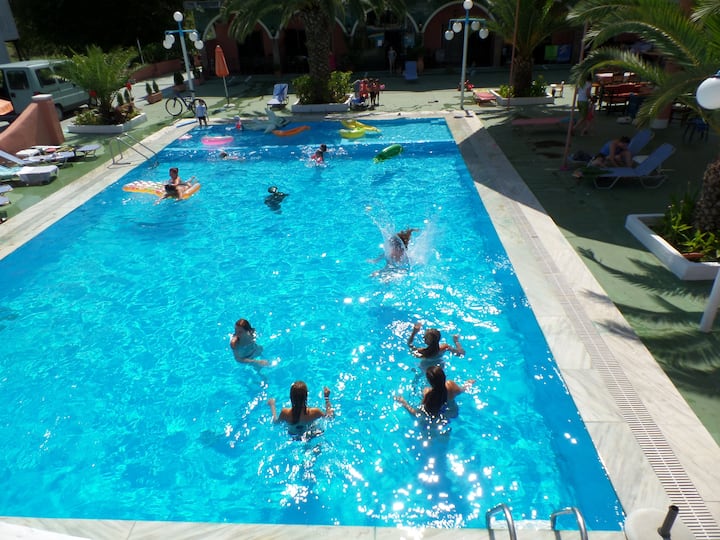 Quiet, Cozy Studio For 2 People With A Shared Pool - Corfu