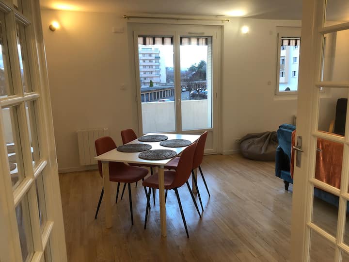 T3 Récemment Rénové / Cosy / Place De Parking - Roanne