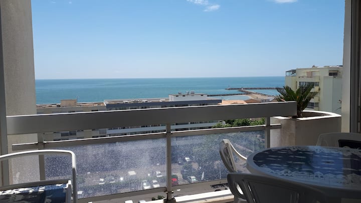 Charmant Studio Cabine Vue Mer (+ Parking) - Mauguio