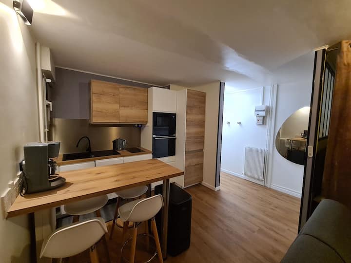 Joli Studio Rénové à Tours. - Joué-lès-Tours