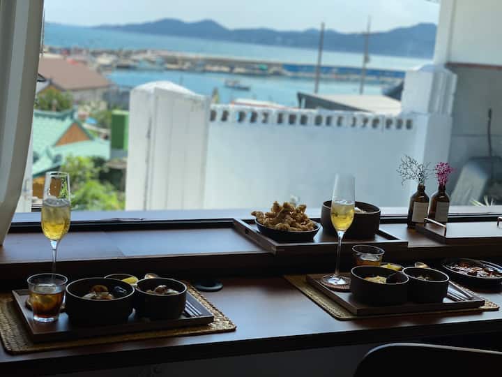 포항바다가 한 번에 내려다보이는 어촌마을의 작은 집, 감성숙소 모포집 - Pohang-si