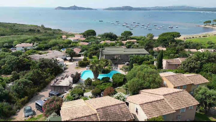 Mini-villa Dans Résidence Front De Mer, Belle Vue - Pinarellu