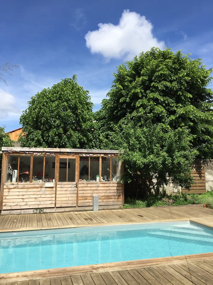 Maison Dartistes, Grd Jardin & Piscine Bdx Centre - Bordeaux
