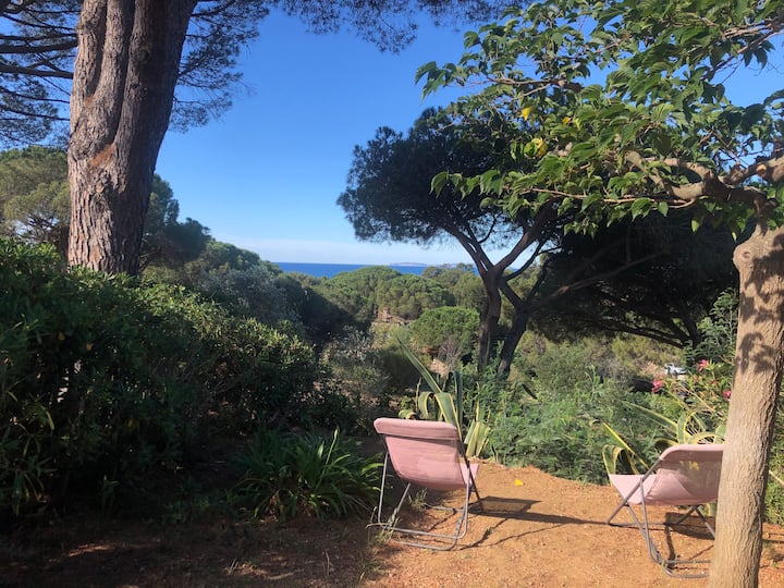 Hello.gigaro - Mas Très Proche Plage Avec Vue Mer - La Croix-Valmer