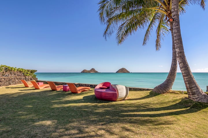 Tropical Oceanfront Paradise - Kailua, HI
