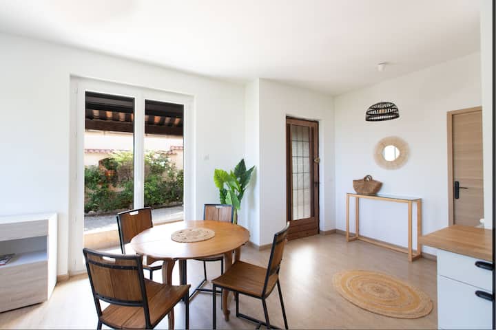 Appartement Jasmin - Jardin + Piscine + Mer - Mougins