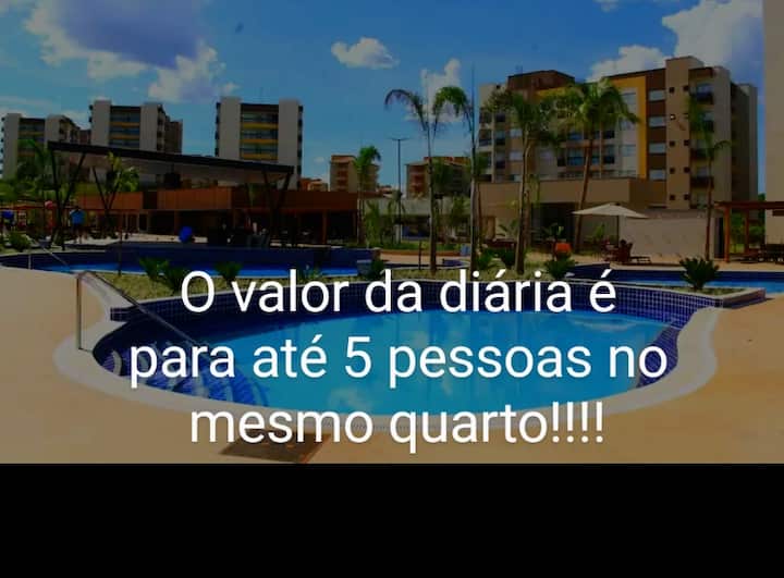 Flat G506 Praias Do Lago Eco Resort - Caldas Novas - Caldas Novas