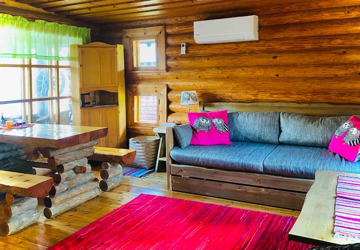 ☀️Idyllic Lakefront Log Cabin With Sauna☀️ - Mäntyharju
