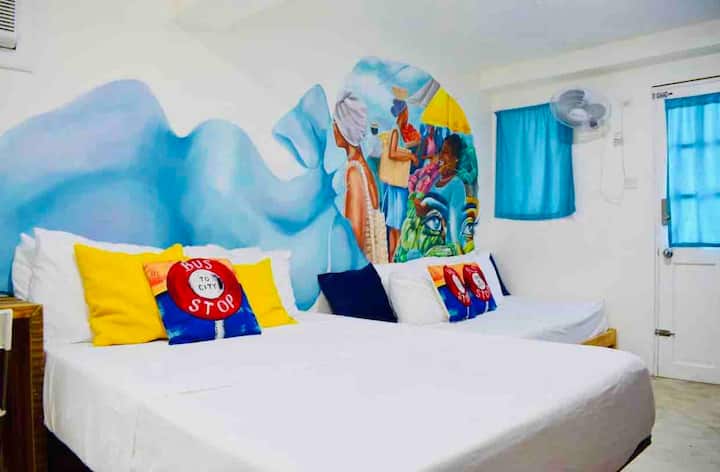 Oceanview Artist Apt 3a Pool Near Beach +Nightlife - Barbados