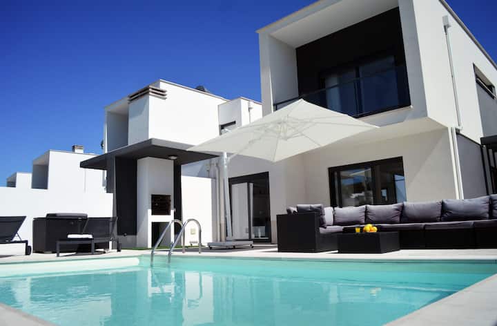 Luxueuze Villa Met Zwembad Op 5 Min Van Strand - São Martinho do Porto