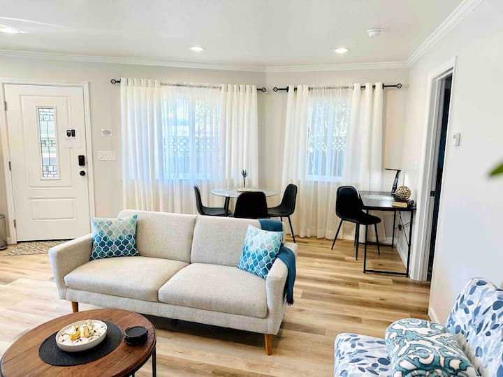 Newly Built | Modern 1br/1ba Private Cottage - San Jose, CA
