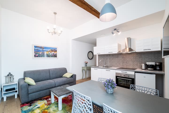 "Le Shabby Chic" Beau T2, Patio, Centre Ville - Montpellier