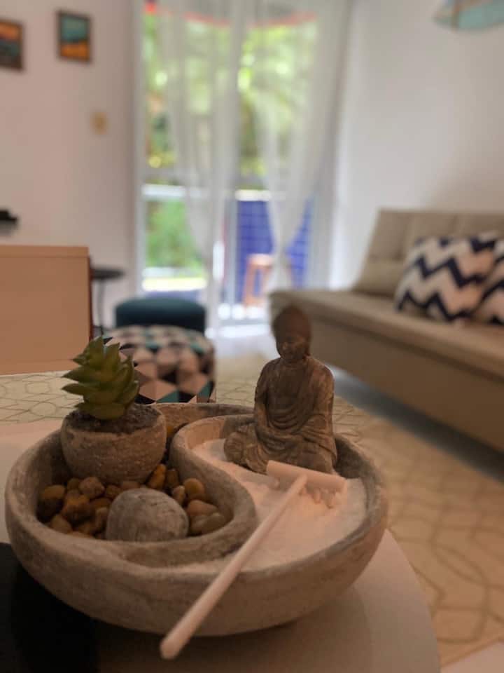 Lindo Apartamento Em Ubatuba 100m Da Praia Grande - Ubatuba