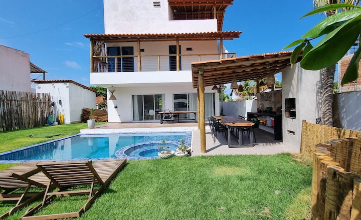 Exclusividade A 30 Metros Do Mar - Casa Forró - Japaratinga