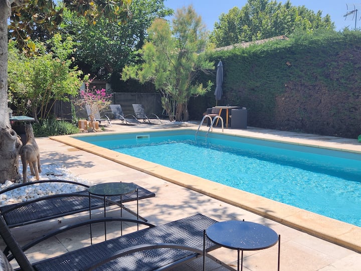 Maison Entre Camargue Et Alpilles Avec Piscine - Arles