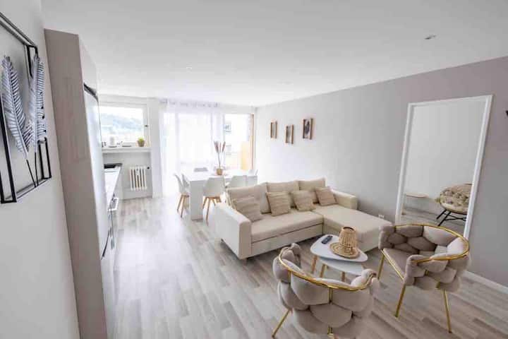A- Superbe Appartement Centre-ville Avec Garage - Lac du Bourget