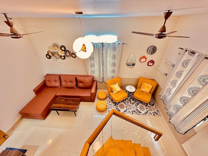 Mizpah F2 /2bhk Duplex Designer Apartment - Chennai