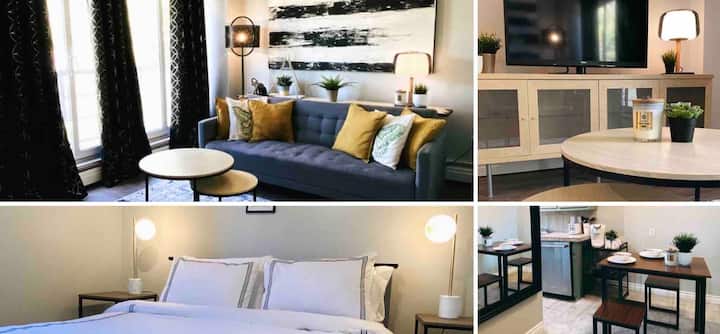 Dt 2 Beds, 1 Bath, Smart Tv Free Parking - Calgary