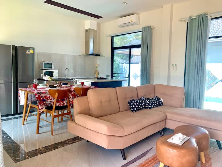 New 3 Bedrooms Pool Villa Hinlekfai - Hua Hin