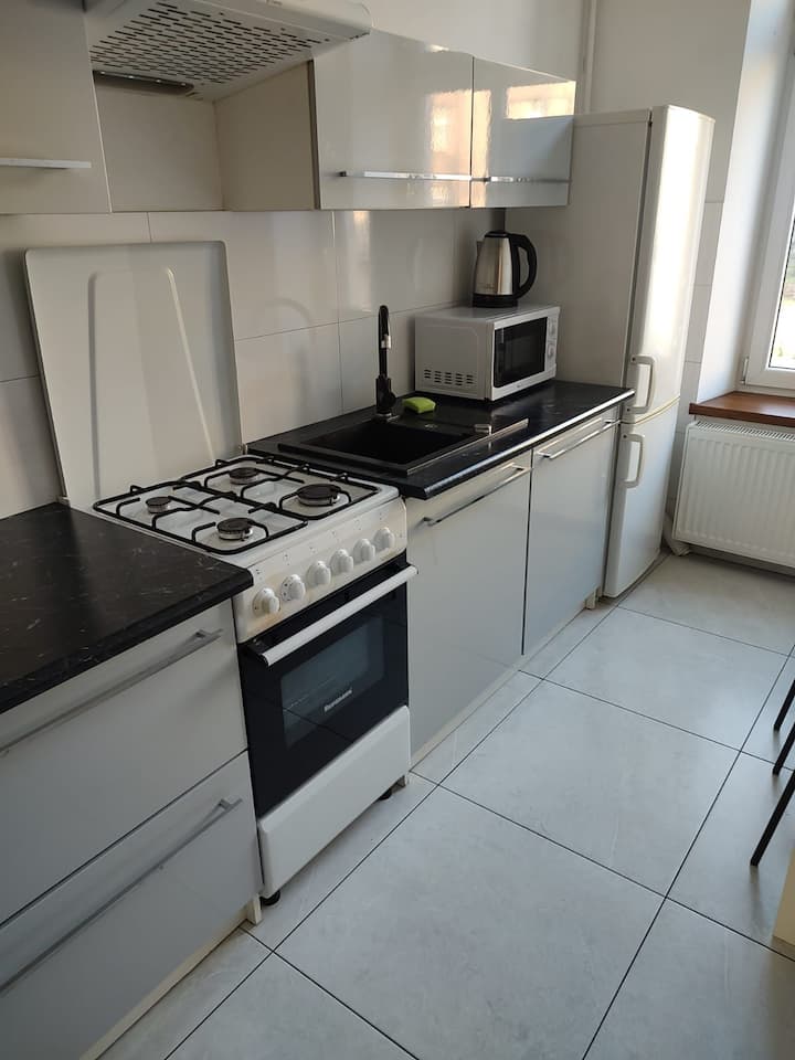 3a Katowice Centrum - 5 Osób 2 Pokoje Parking Tv - Katowice