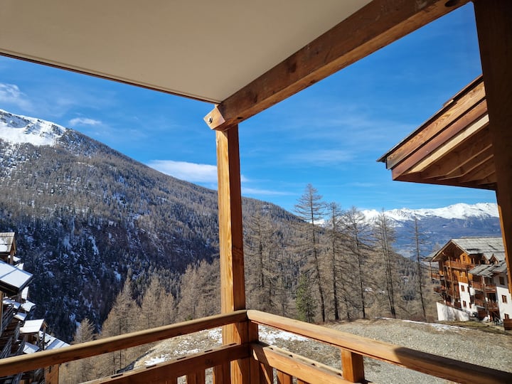 Charmant 2 Pièces, Vue Montagne, Pieds Des Pistes - Les Orres