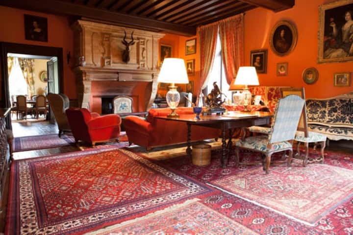 Chateau De La Tour - Chambre Diane - Argenton-sur-Creuse